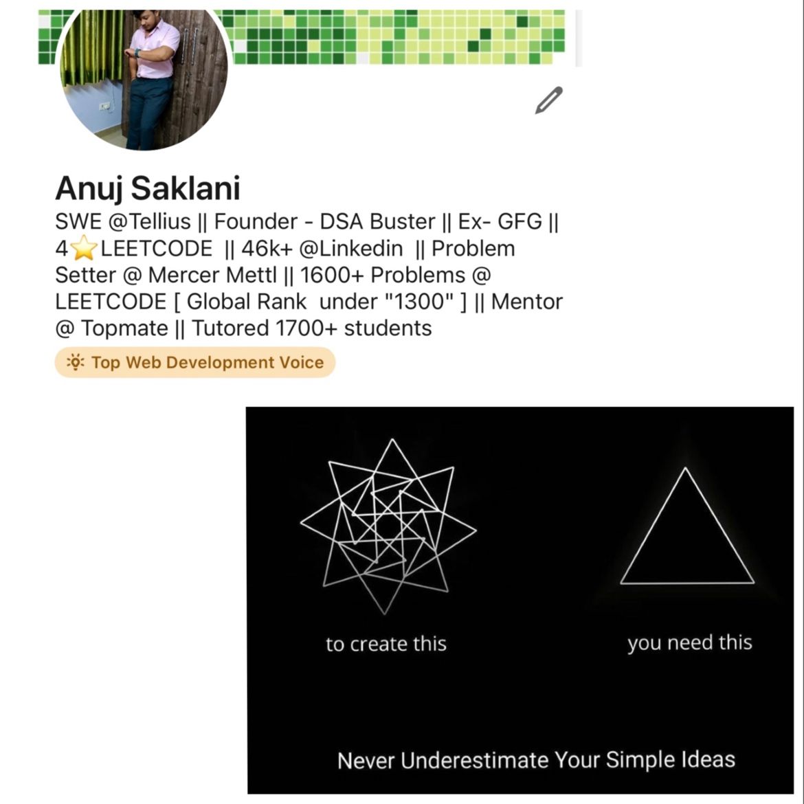 Anuj Saklani on LinkedIn: #geeksforgeeks #leetcode # ... Anuj Saklani on LinkedIn: #geeksforgeeks #leetcode # ...