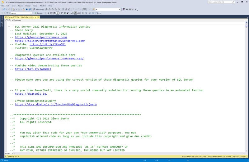 Glenn Berry on LinkedIn: #sqlserver #azuresql Glenn Berry on LinkedIn: #sqlserver #azuresql