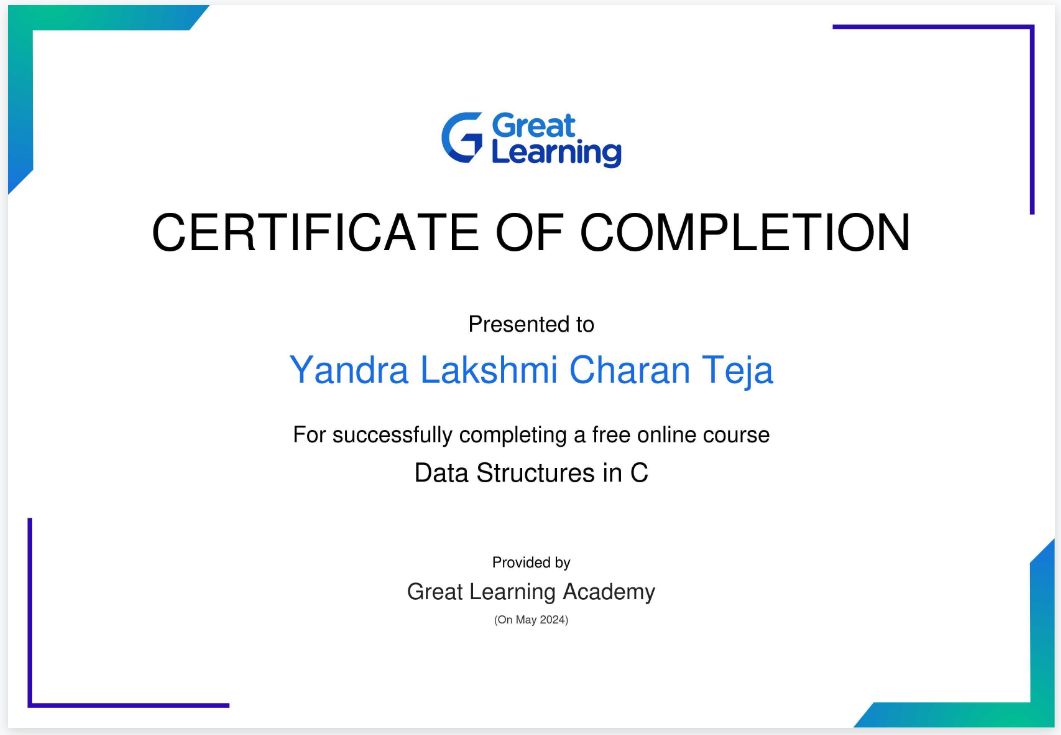 Yandra Charan Teja on LinkedIn: #datastructures #cprogramming # ... Yandra Charan Teja on LinkedIn: #datastructures #cprogramming # ...
