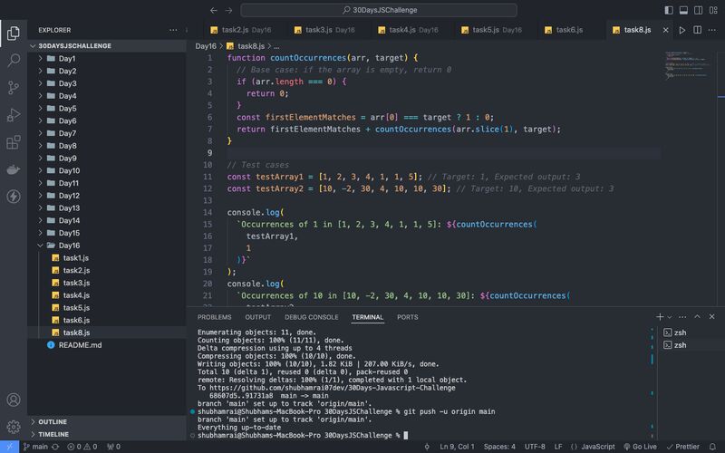 Shubham Rai on LinkedIn: #javascript #coding #30daysofjavascript # ... Shubham Rai on LinkedIn: #javascript #coding #30daysofjavascript # ...