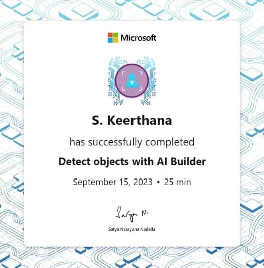 S. Keerthana posted on LinkedIn S. Keerthana posted on LinkedIn
