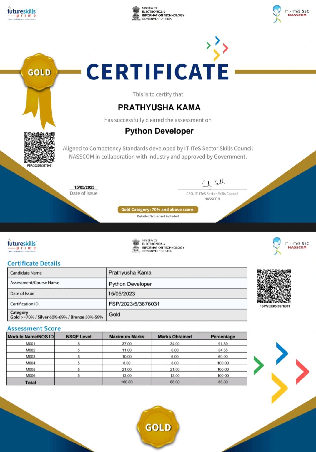PRATHYUSHA KAMA on LinkedIn: #nasscom #python #pythonprogramming # ... PRATHYUSHA KAMA on LinkedIn: #nasscom #python #pythonprogramming # ...