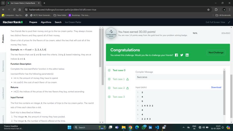 Kunal Anand on LinkedIn: #algorithm #problemsolving #hackerrank # ... Kunal Anand on LinkedIn: #algorithm #problemsolving #hackerrank # ...