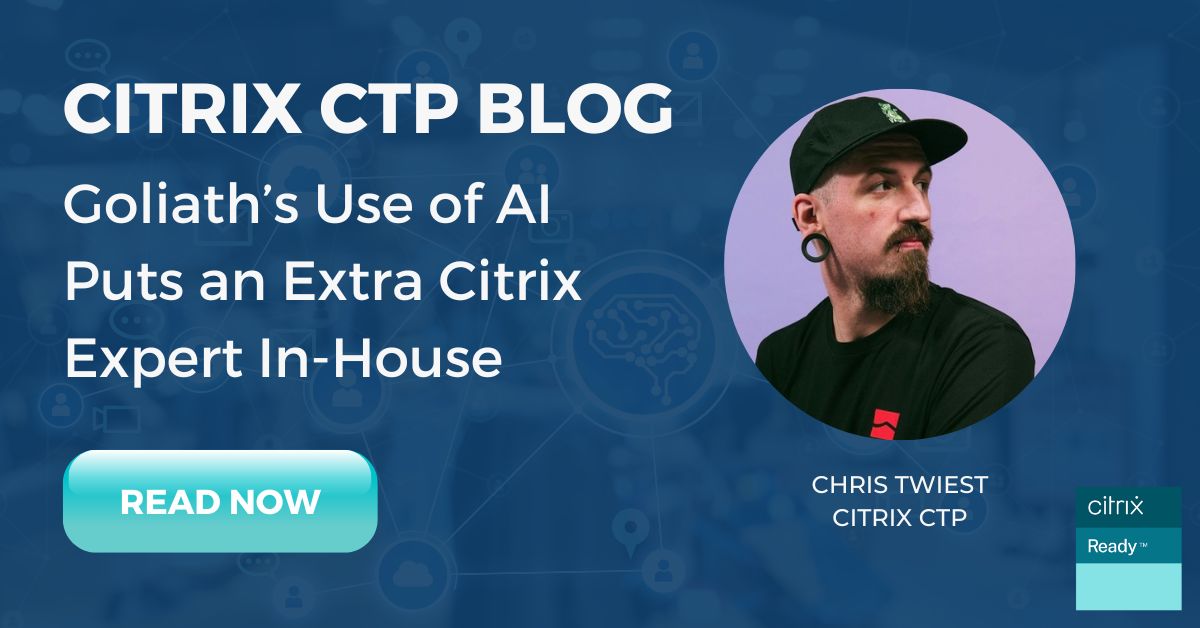 Philip O'Connor on LinkedIn: Goliath’s Use of AI Puts an Extra Citrix ... Philip O'Connor on LinkedIn: Goliath’s Use of AI Puts an Extra Citrix ...