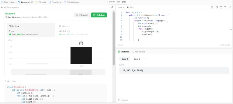 RAMKUMAR K on LinkedIn: 🚀 LeetCode Solution: Finding Two Numbers ... RAMKUMAR K on LinkedIn: 🚀 LeetCode Solution: Finding Two Numbers ...