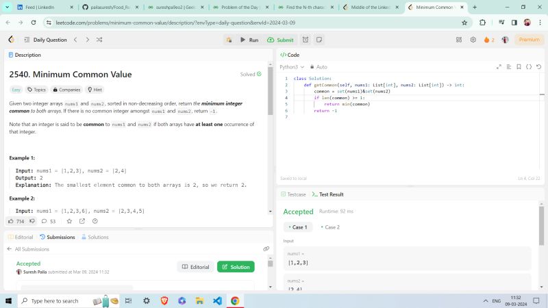Suresh Paila on LinkedIn: #leetcode #potd #codingchallenge # ... Suresh Paila on LinkedIn: #leetcode #potd #codingchallenge # ...