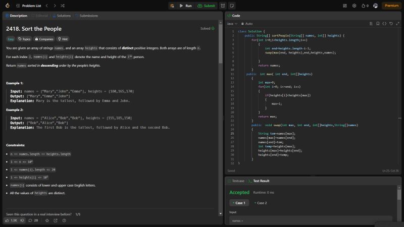 Vishnukumar T on LinkedIn: #java #dsa #programminglogic #leetcode # ... Vishnukumar T on LinkedIn: #java #dsa #programminglogic #leetcode # ...