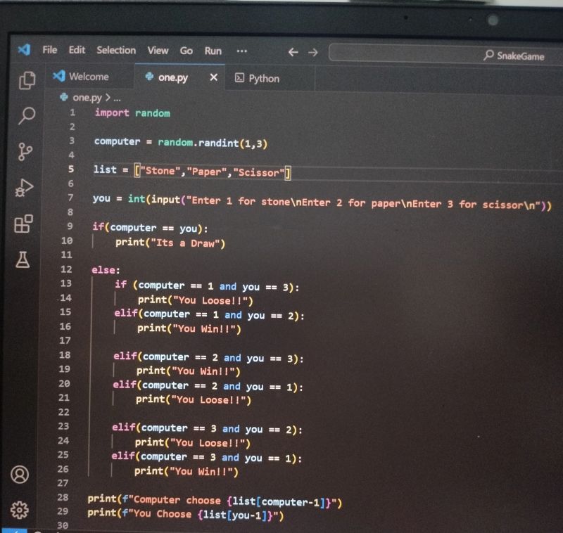 Harsh Sharma on LinkedIn: #python #programming #coding #gamedevelopment ... Harsh Sharma on LinkedIn: #python #programming #coding #gamedevelopment ...