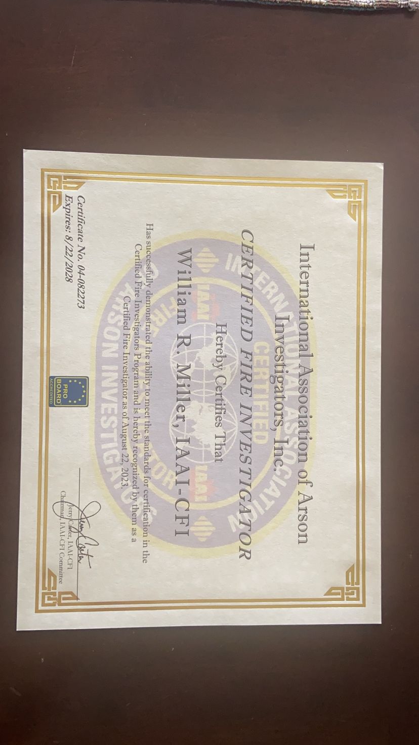 William (Richard) Miller IAAI-CFI, ECT on LinkedIn: I found this on my ... William (Richard) Miller IAAI-CFI, ECT on LinkedIn: I found this on my ...