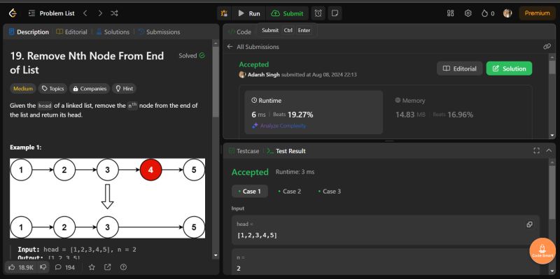 Adarsh Singh on LinkedIn: #100daysofcode #leetcode #codingchallenge # ... Adarsh Singh on LinkedIn: #100daysofcode #leetcode #codingchallenge # ...