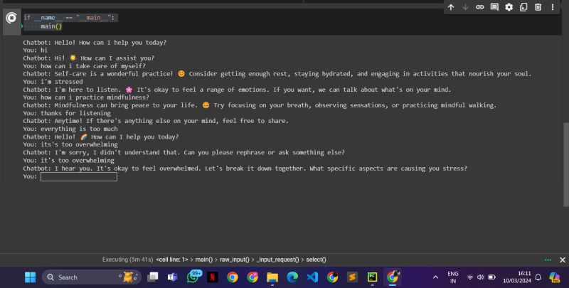 Konain Fatima on LinkedIn: #chatbot #pythonprogramming #jsondataset # ... Konain Fatima on LinkedIn: #chatbot #pythonprogramming #jsondataset # ...