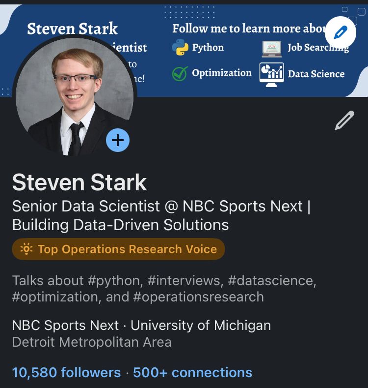 Steven Stark on LinkedIn: #operationsresearch #data #datascience # ... Steven Stark on LinkedIn: #operationsresearch #data #datascience # ...