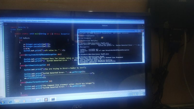 Ram T on LinkedIn: JAVA programming Exception program Ram T on LinkedIn: JAVA programming Exception program