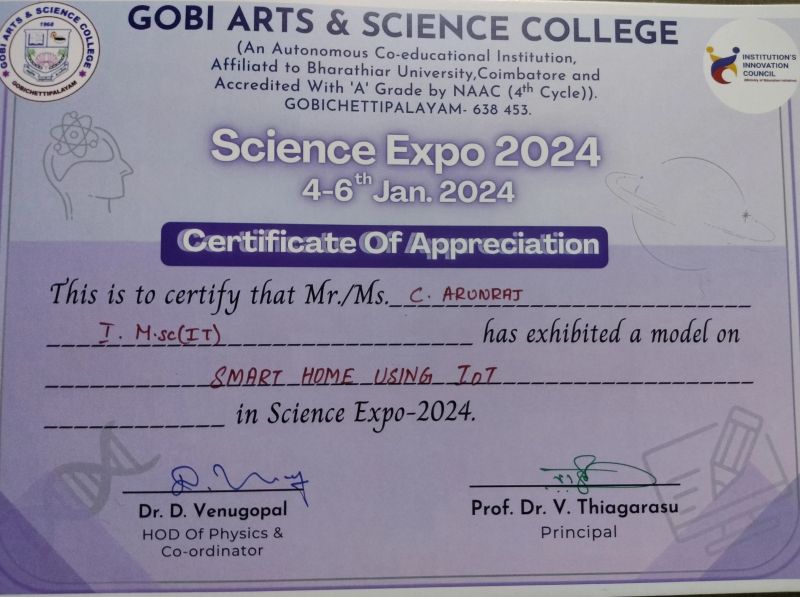Arunraj Chenniyappan on LinkedIn: Proud to receive my participation ... Arunraj Chenniyappan on LinkedIn: Proud to receive my participation ...