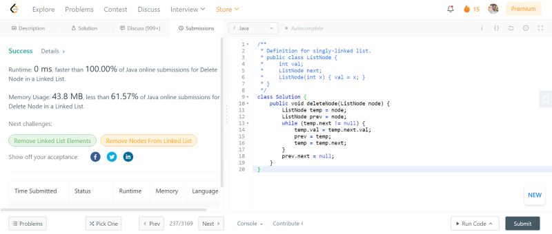 Mohd Azam on LinkedIn: #75dayscodechalleng #leetcode #algorithm # ... Mohd Azam on LinkedIn: #75dayscodechalleng #leetcode #algorithm # ...