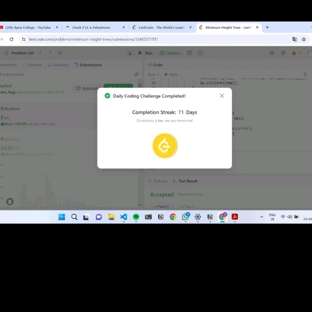 Astha Negi on LinkedIn: #day77 #100daysofcoding #java # ... Astha Negi on LinkedIn: #day77 #100daysofcoding #java # ...