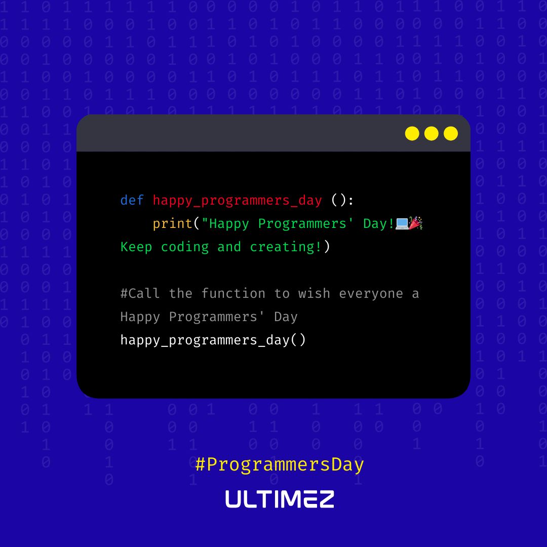 Ultimez Technology Pvt Ltd on LinkedIn: #programmer #codinglife # ... Ultimez Technology Pvt Ltd on LinkedIn: #programmer #codinglife # ...