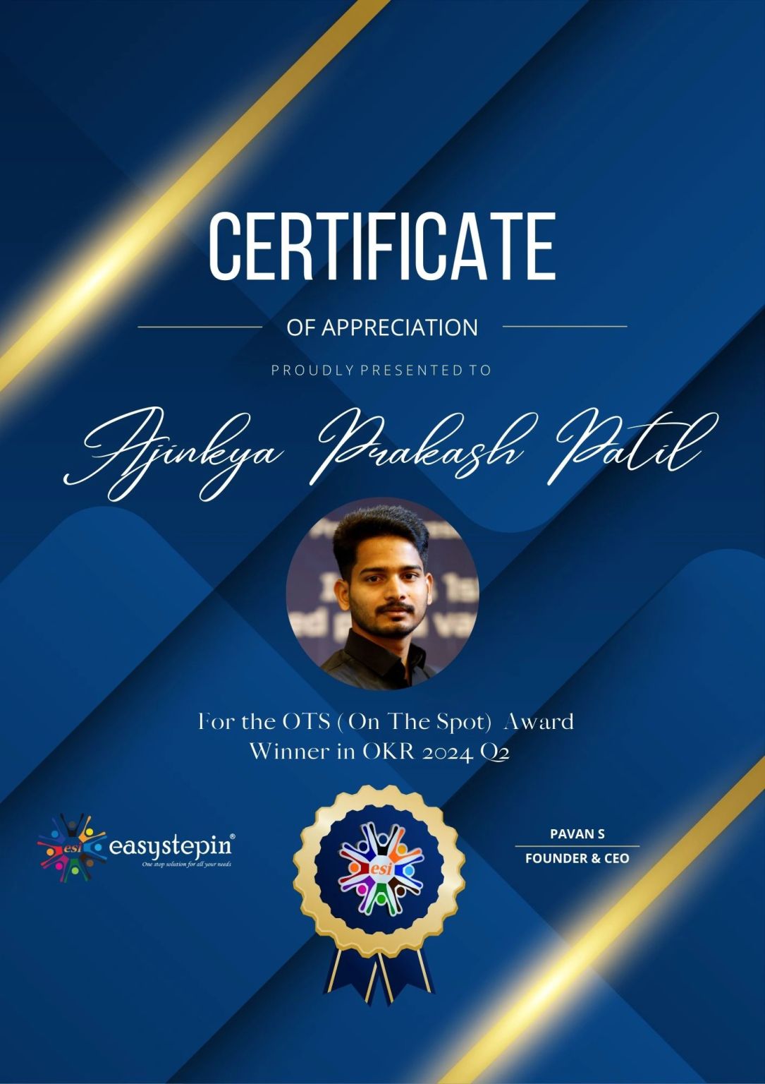 Ajinkya Patil on LinkedIn: #easystepin Ajinkya Patil on LinkedIn: #easystepin