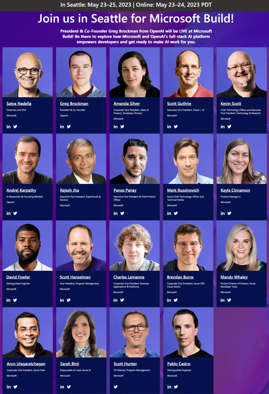 Mandy Whaley on LinkedIn: #msbuild #msbuild #azure #cloud | 13 comments Mandy Whaley on LinkedIn: #msbuild #msbuild #azure #cloud | 13 comments