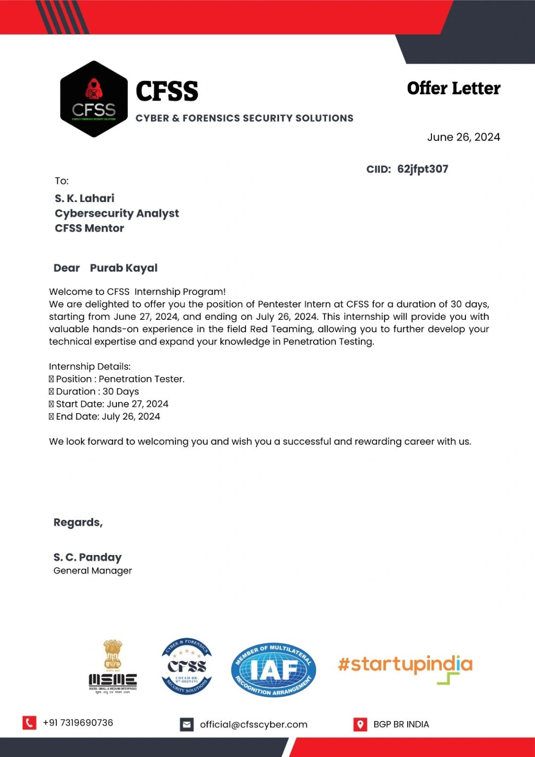 Purab Kayal on LinkedIn: I'm grateful for getting a opportunity to join ... Purab Kayal on LinkedIn: I'm grateful for getting a opportunity to join ...