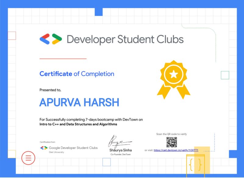 Apurva Harsh on LinkedIn: #cplusplus #datastructures #algorithms # ... Apurva Harsh on LinkedIn: #cplusplus #datastructures #algorithms # ...
