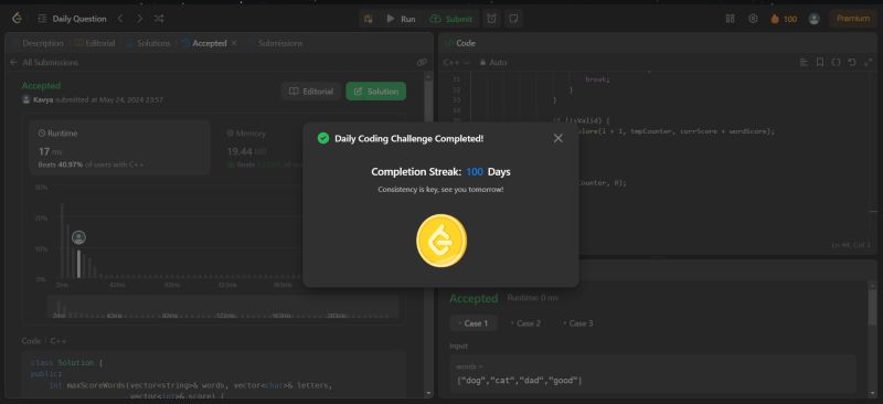 Kavya Gupta on LinkedIn: #leetcode #100daysofcode #achievements # ... Kavya Gupta on LinkedIn: #leetcode #100daysofcode #achievements # ...