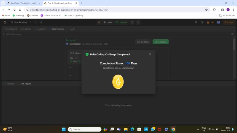 Vikas Vishwakarma on LinkedIn: #happyholi #leetcode #codingjourney ... Vikas Vishwakarma on LinkedIn: #happyholi #leetcode #codingjourney ...