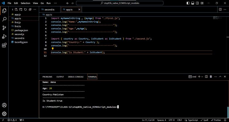 Amna Rafeeq on LinkedIn: #typescript #codemaster #typescriptskills # ... Amna Rafeeq on LinkedIn: #typescript #codemaster #typescriptskills # ...