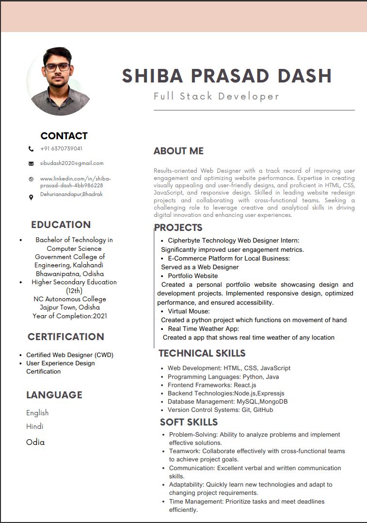 Shiba prasad Dash on LinkedIn: #html #css #javascript #react #nodejs # ... Shiba prasad Dash on LinkedIn: #html #css #javascript #react #nodejs # ...