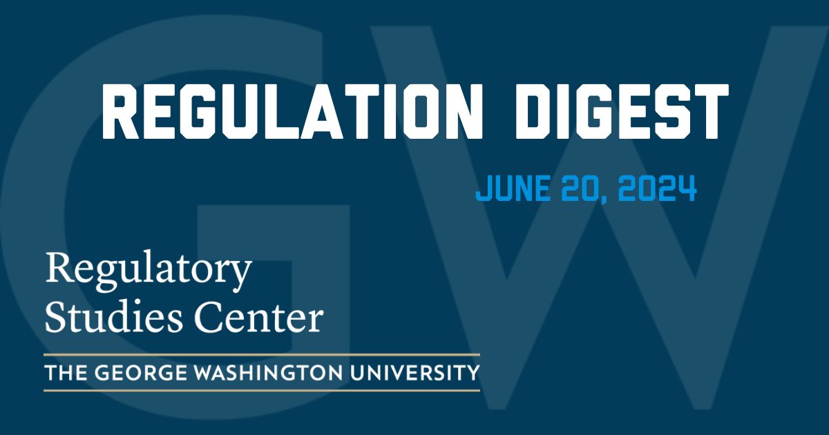 The George Washington University Regulatory Studies Center on LinkedIn ... The George Washington University Regulatory Studies Center on LinkedIn ...