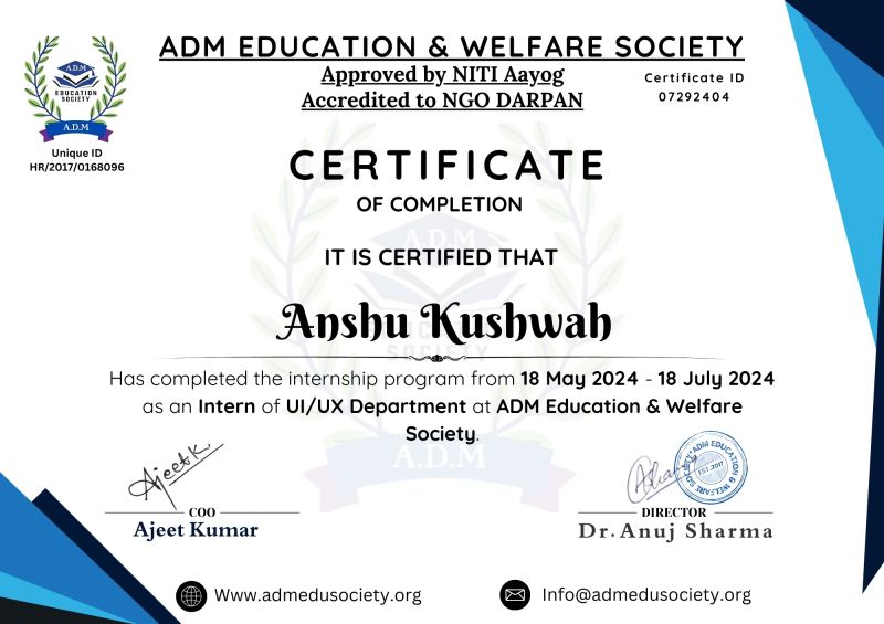 Anshu Kushwah on LinkedIn: #internship #uiux #productdesign Anshu Kushwah on LinkedIn: #internship #uiux #productdesign