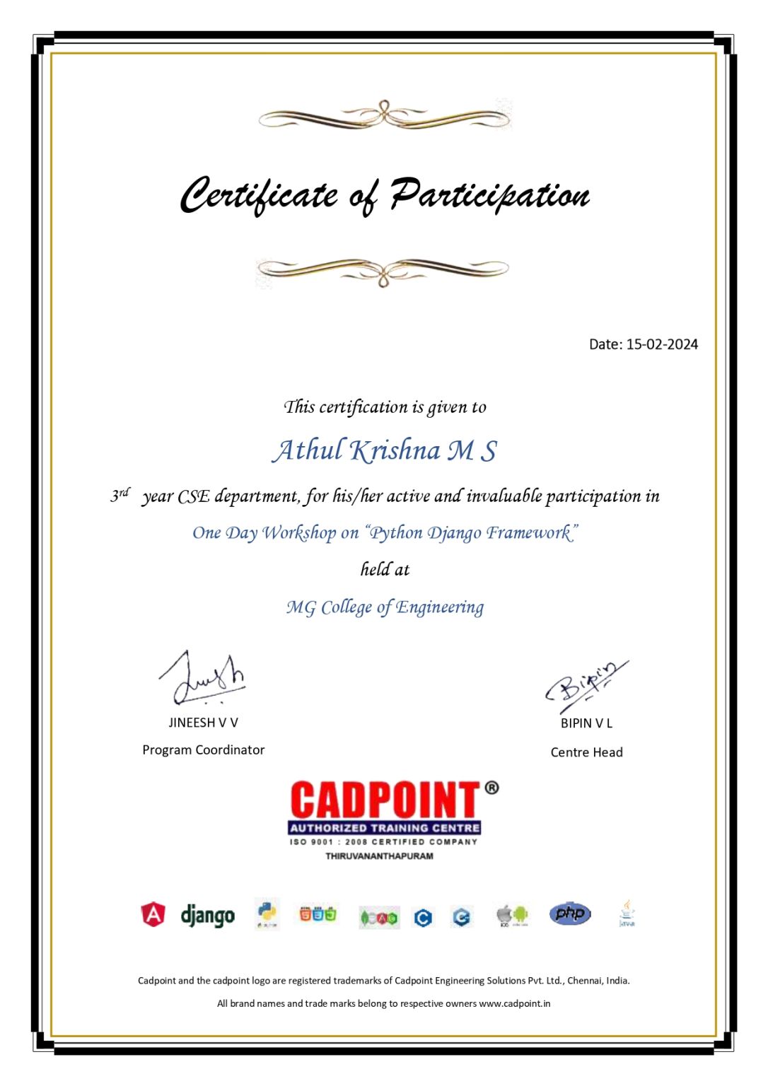 ATHUL KRISHNA M S on LinkedIn: #python #django #webdevelopment # ... ATHUL KRISHNA M S on LinkedIn: #python #django #webdevelopment # ...
