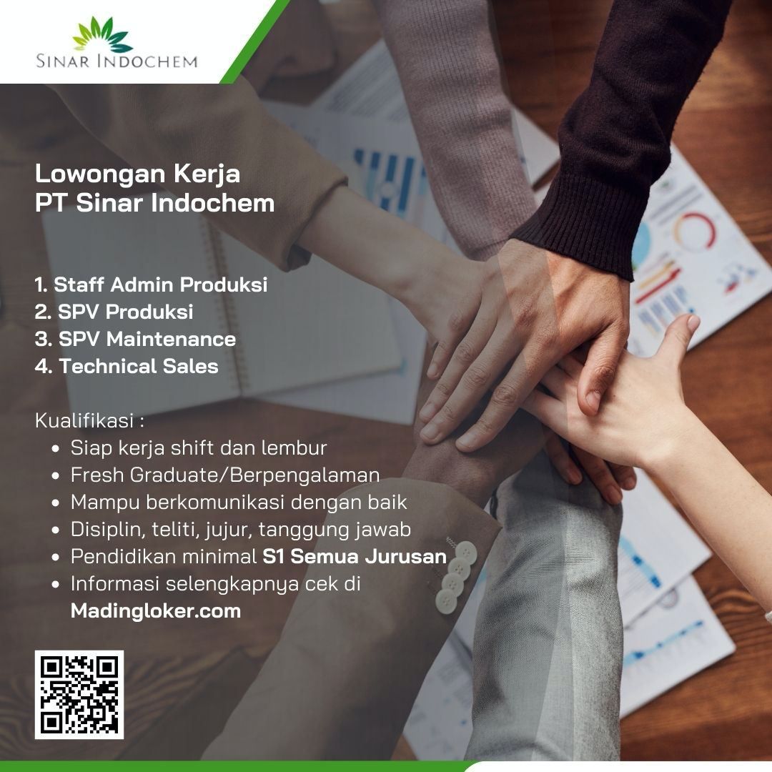 Lowongan Kerja - Madingloker.com on LinkedIn: Lowongan Kerja PT Sinar ... Lowongan Kerja - Madingloker.com on LinkedIn: Lowongan Kerja PT Sinar ...