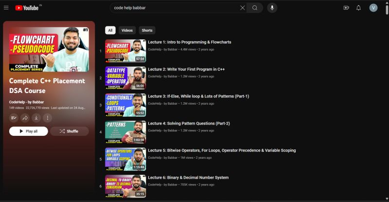 Vansh Rana on LinkedIn: #dsaplaylist #consistency Vansh Rana on LinkedIn: #dsaplaylist #consistency