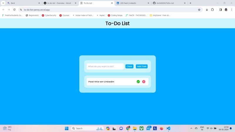 Archit Mittal on LinkedIn: #html #css #javascript #project #todolist # ... Archit Mittal on LinkedIn: #html #css #javascript #project #todolist # ...
