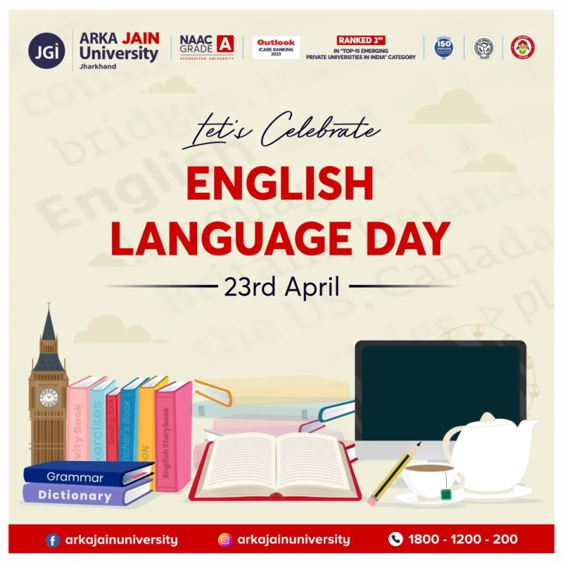 ARKA JAIN University on LinkedIn: Happy World Book & Copyright Day and ... ARKA JAIN University on LinkedIn: Happy World Book & Copyright Day and ...