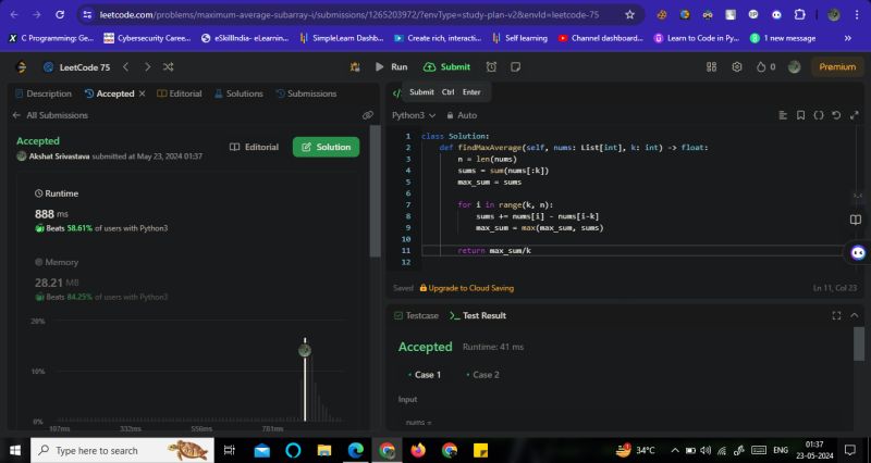 Akshat Srivastava on LinkedIn: #365daysofcode #leetcode Akshat Srivastava on LinkedIn: #365daysofcode #leetcode