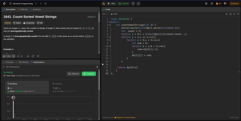 Vivek Tiwari on LinkedIn: #50daysofcode #50daysofdp #dynamicprogramming ... Vivek Tiwari on LinkedIn: #50daysofcode #50daysofdp #dynamicprogramming ...