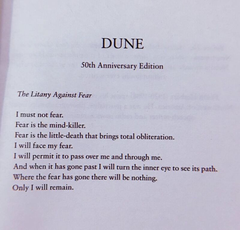 Jo Vos on LinkedIn: #duneparttwo #dune #mantra #mindfulnesspractice Jo Vos on LinkedIn: #duneparttwo #dune #mantra #mindfulnesspractice