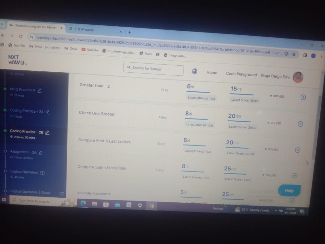 Naga Durga Devi Isukapalli on LinkedIn: #day22 #30daysofcodechallenge # ... Naga Durga Devi Isukapalli on LinkedIn: #day22 #30daysofcodechallenge # ...