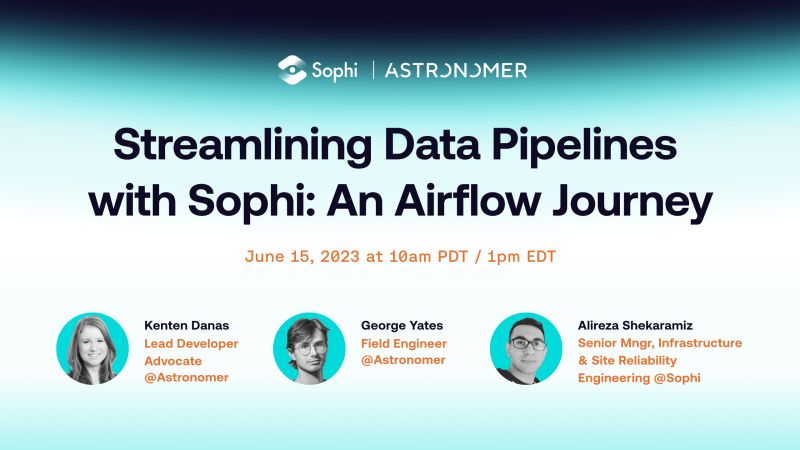 Astronomer on LinkedIn: Streamlining Data Pipelines with Sophi: An ... Astronomer on LinkedIn: Streamlining Data Pipelines with Sophi: An ...