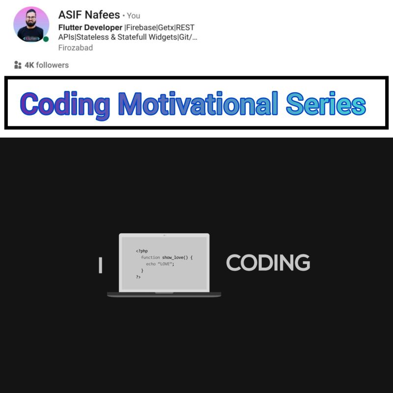 ASIF Nafees on LinkedIn: -:Coding Motivational Series:- Coding… ASIF Nafees on LinkedIn: -:Coding Motivational Series:- Coding…