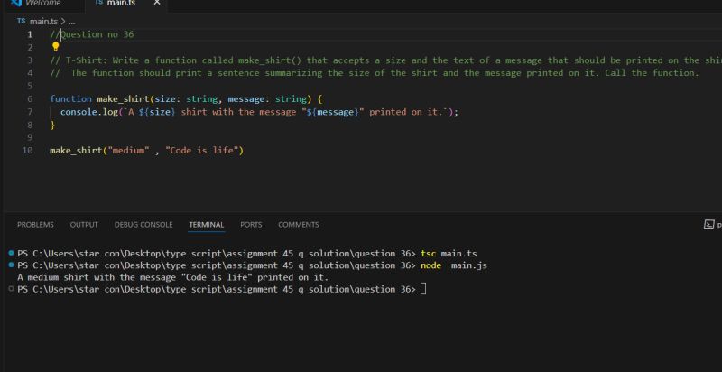 alishba Abid on LinkedIn: #typescript #function #coding #program # ... alishba Abid on LinkedIn: #typescript #function #coding #program # ...