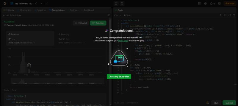 Swayam Prakash Sahoo on LinkedIn: I earned a badge from LeetCode upon ... Swayam Prakash Sahoo on LinkedIn: I earned a badge from LeetCode upon ...