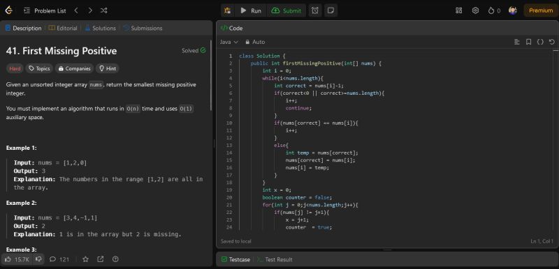 Dev Singhal on LinkedIn: #leetcode #kunalkushwaha Dev Singhal on LinkedIn: #leetcode #kunalkushwaha