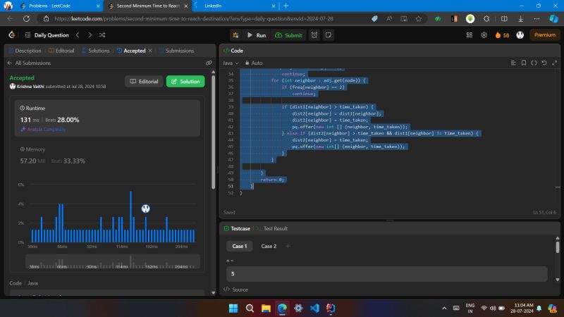 Krishna Vaithi on LinkedIn: #100daysofcode #coding #leetcode # ... Krishna Vaithi on LinkedIn: #100daysofcode #coding #leetcode # ...