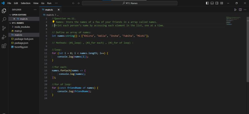Muskan Mujahid Hussain on LinkedIn: #typescript #programming #coding # ... Muskan Mujahid Hussain on LinkedIn: #typescript #programming #coding # ...