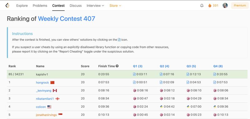 Kapish Varshney on LinkedIn: #connections #leetcode #codingjourney # ... Kapish Varshney on LinkedIn: #connections #leetcode #codingjourney # ...