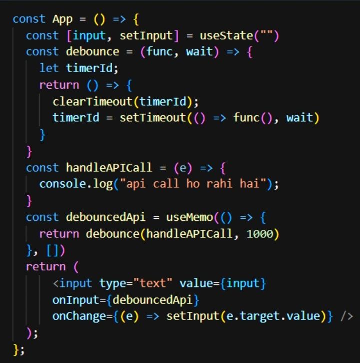 Ritik Rathour on LinkedIn: #react #javascript #debounce #frontend # ... Ritik Rathour on LinkedIn: #react #javascript #debounce #frontend # ...