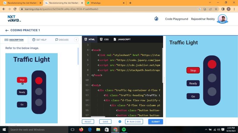 Rajasekhar Reddy Kalavakunta on LinkedIn: #javascript #html #css #nxtwave Rajasekhar Reddy Kalavakunta on LinkedIn: #javascript #html #css #nxtwave